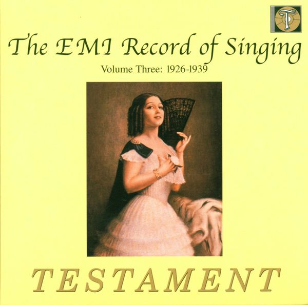The EMI Record of Singing 1926-1939 (10 CDs) – WOM