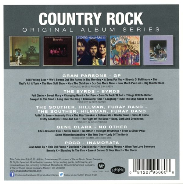 Country Rock: Original Album Series (5 CDs) – WOM