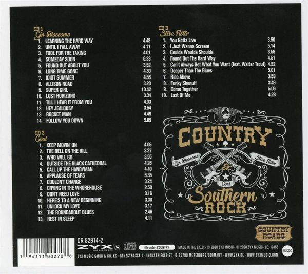 Country & Southern Rock (3 CDs) – WOM